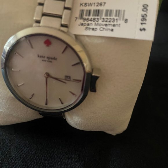 kate spade | Accessories | Kate Spade Silver Tone Watch | Poshmark